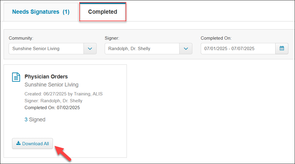 e-Sign Physician Orders – Medtelligent