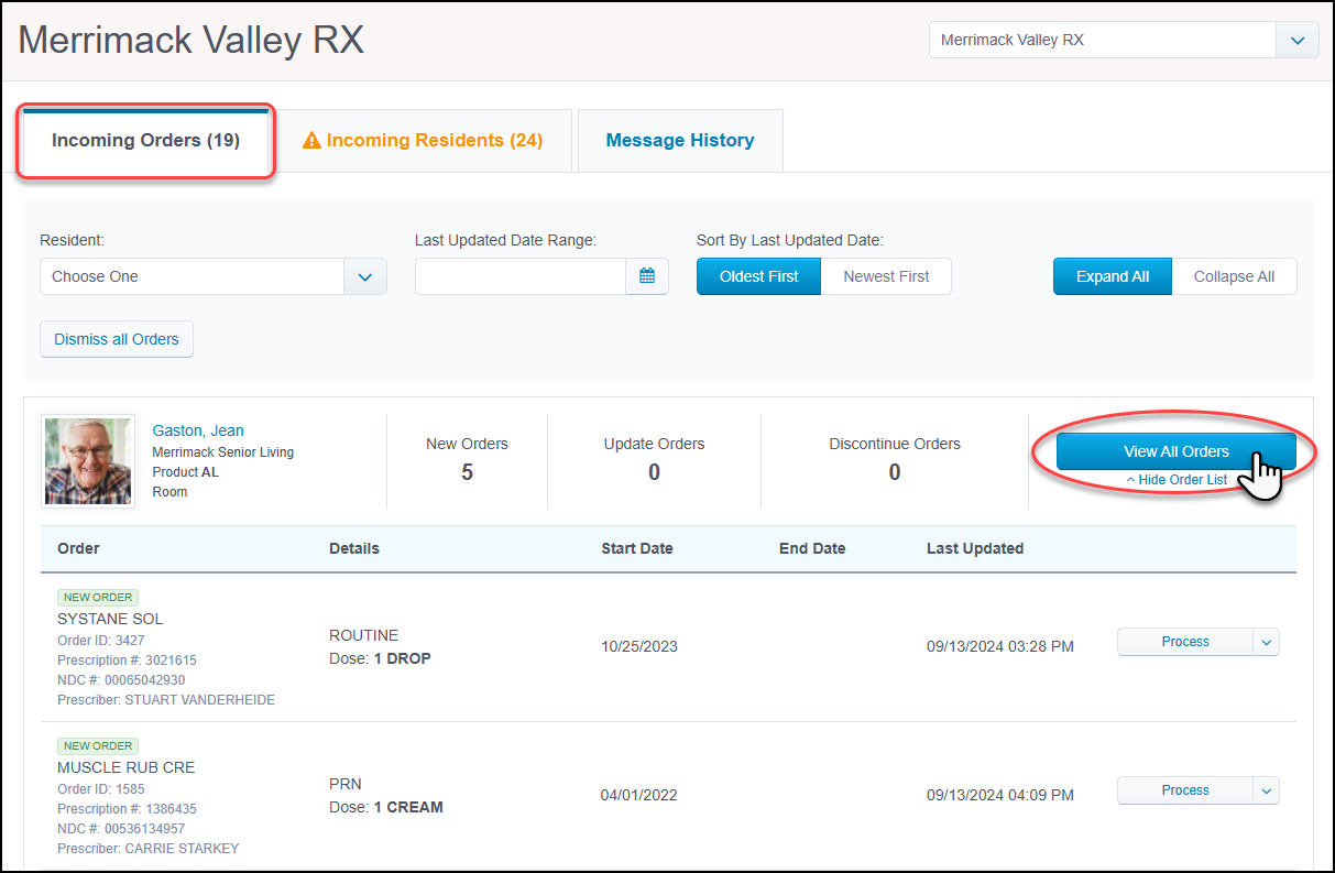 How to Process Incoming Order Messages – Medtelligent