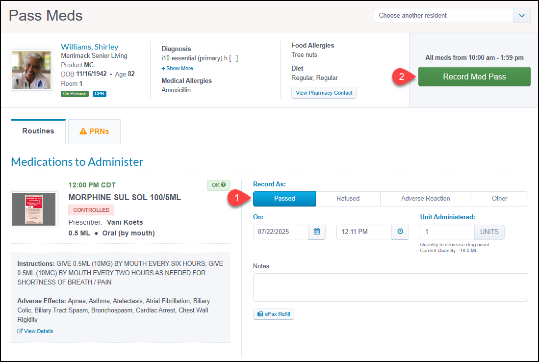 Job Aide: How to Pass Meds and Administer PRNs – Medtelligent