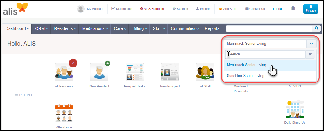 Navigate the ALIS Dashboard – Medtelligent