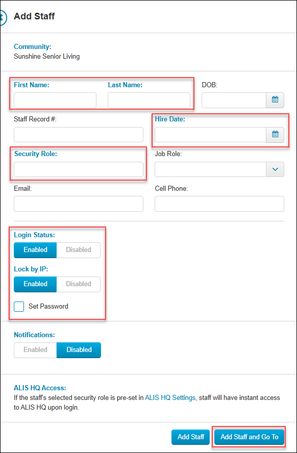 ALIS Self-Onboarding Guide Part 1: Logins and Staff – Medtelligent