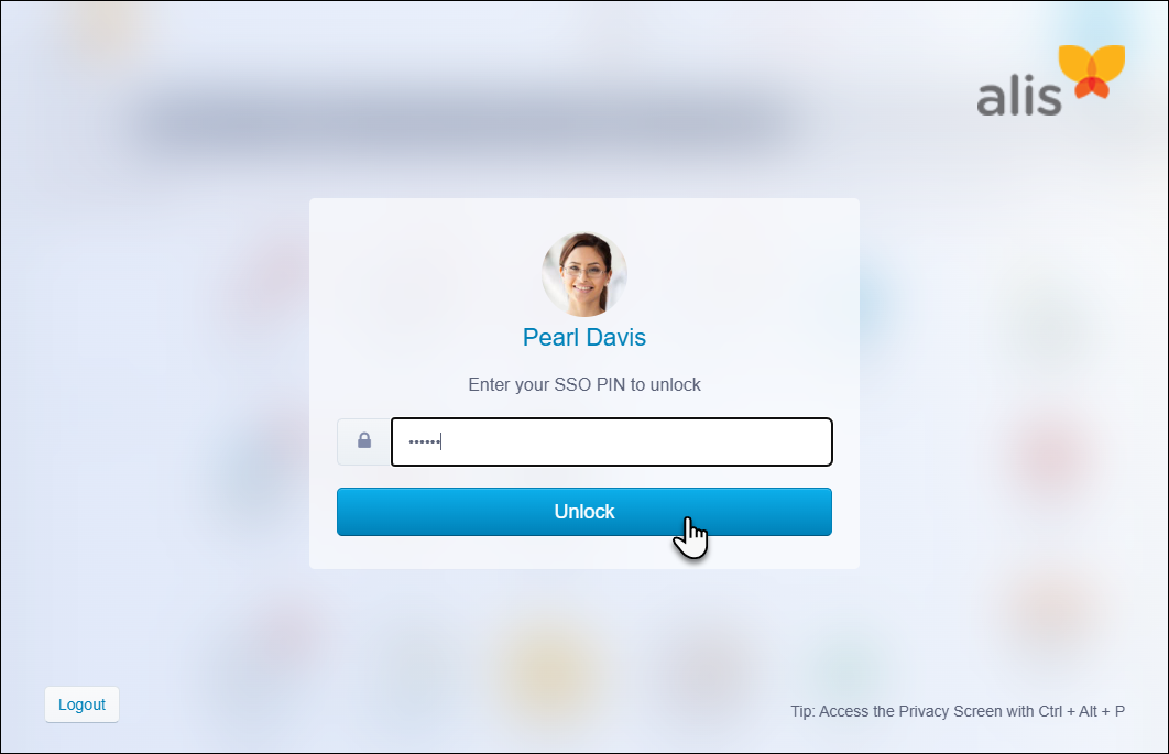 Login PINs for SSO – Medtelligent