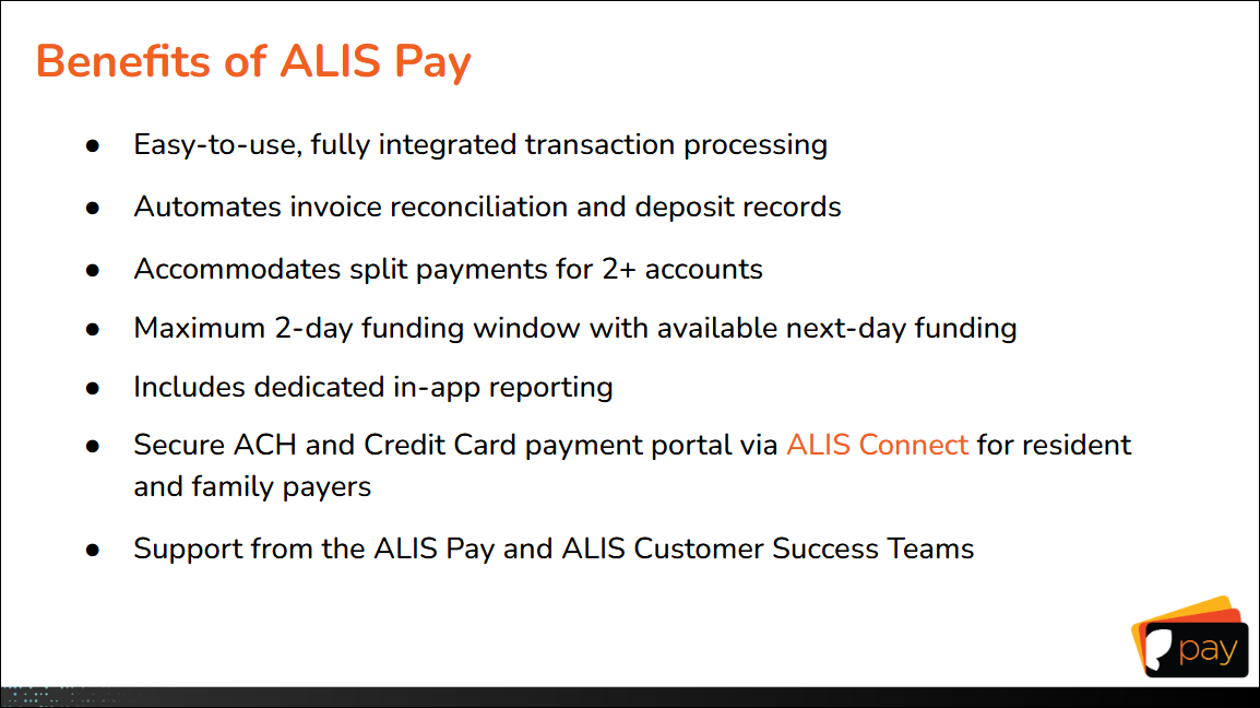 ALIS Pay: From Application to Automated Payments – Medtelligent