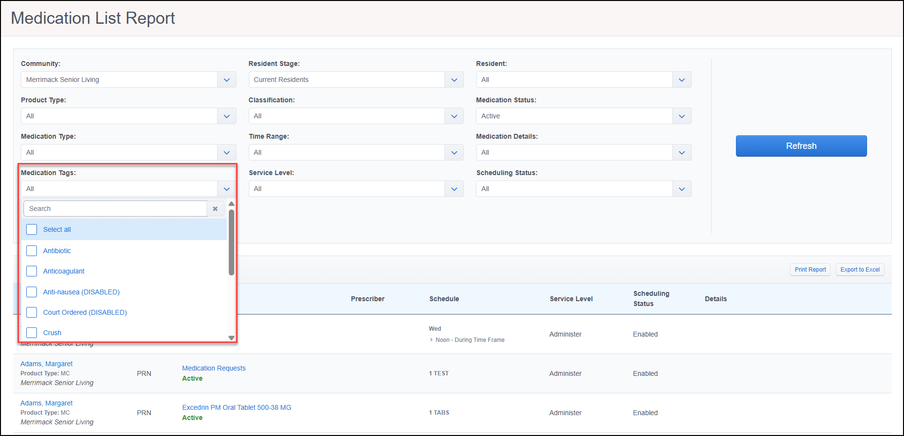 Customizable Medication Tags – Medtelligent