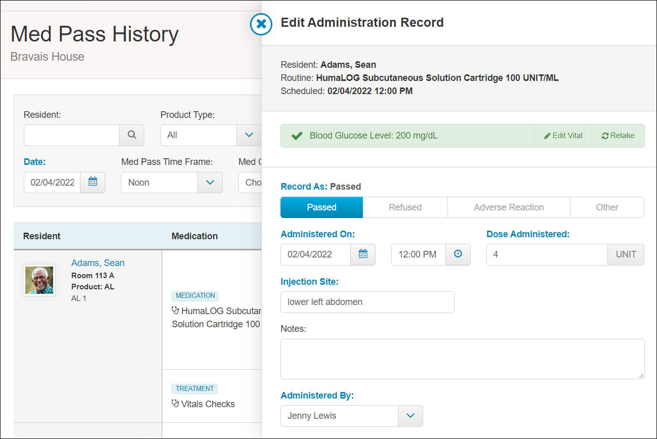 Med Pass History – Medtelligent